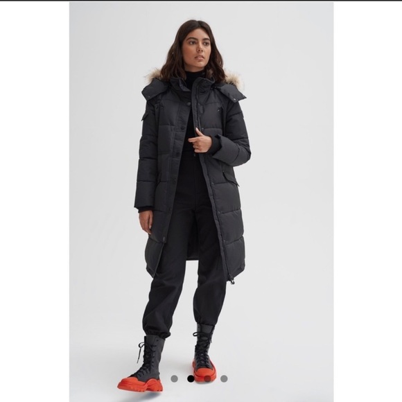 Noize | Jackets & Coats | Noize Kaylee Sustainable Black Heavyweight ...